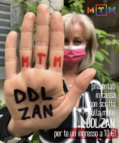 MTM sostiene il DDL ZAN - Z3xmi
