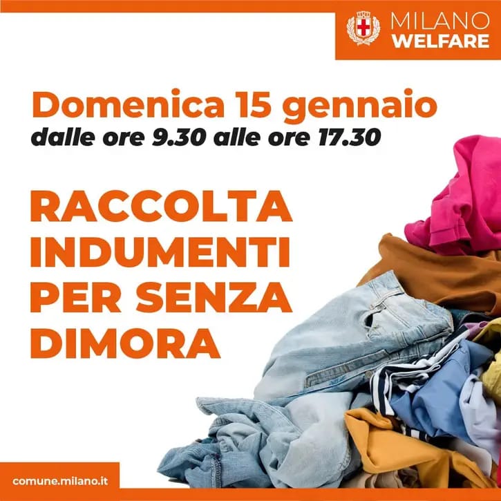 Raccolta indumenti per senza dimora - Z3xmi