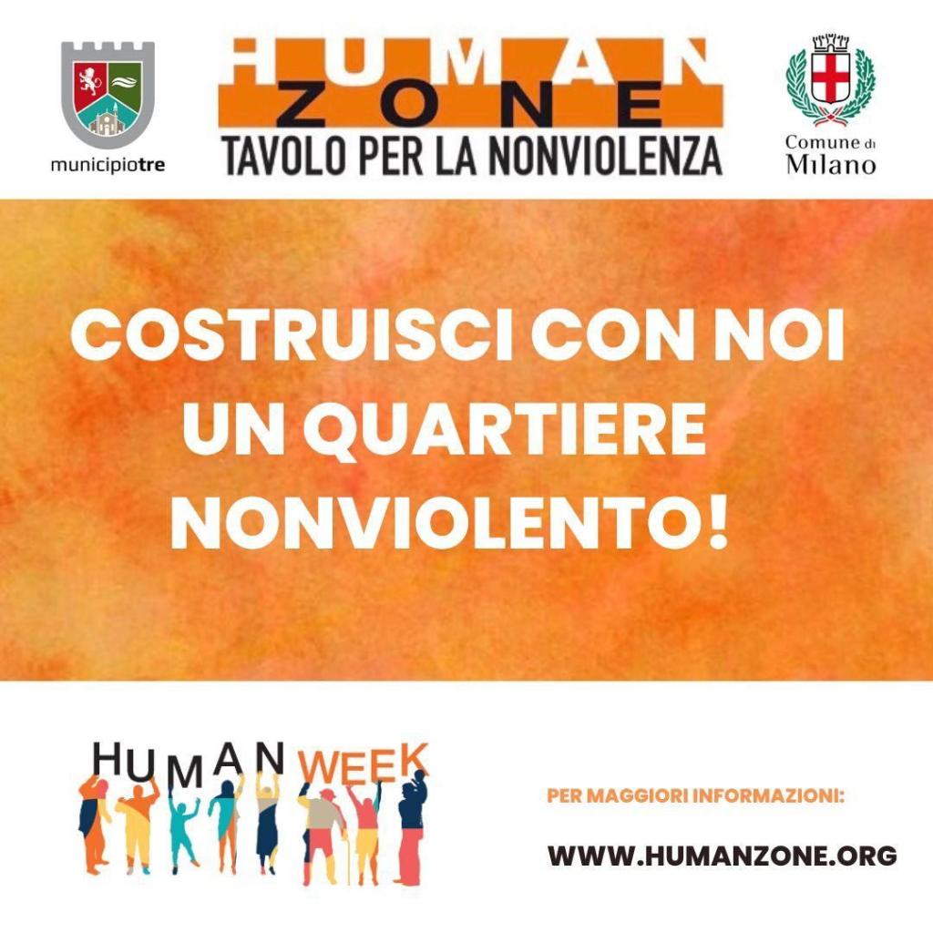 HUMANWEEK, ventitré momenti nonviolenti - Z3xmi